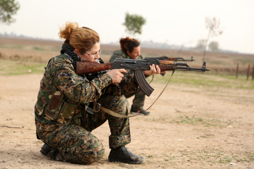 Kurdish women fighters | Correspondent