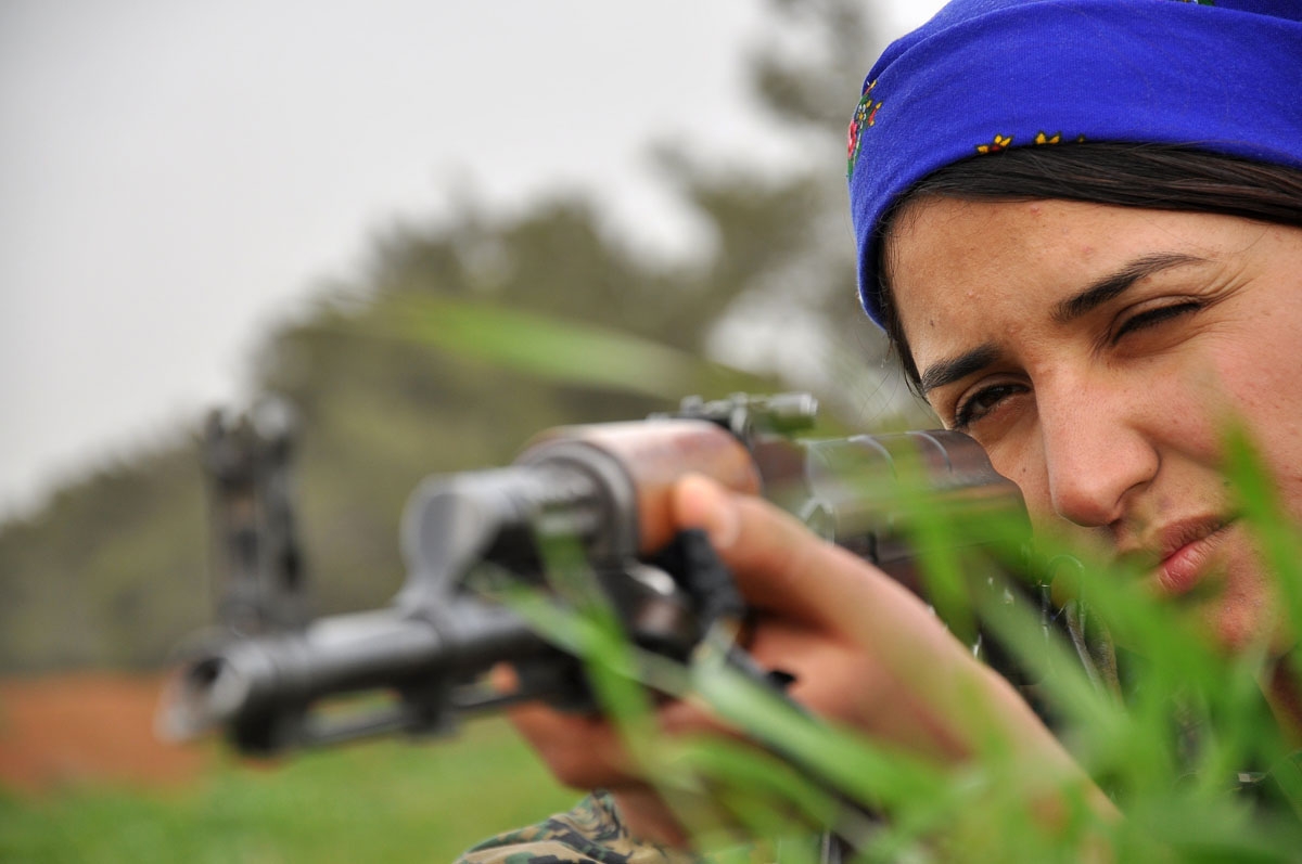 Kurdish women fighters | Correspondent