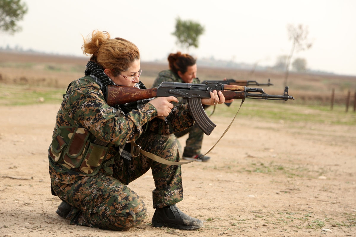 Kurdish women fighters | Correspondent